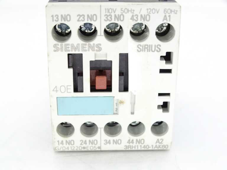 Siemens 3RH1140-1AK60 Relay