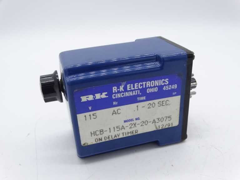Rk Electronics HCB-115A-2X-20-A3075 Relay