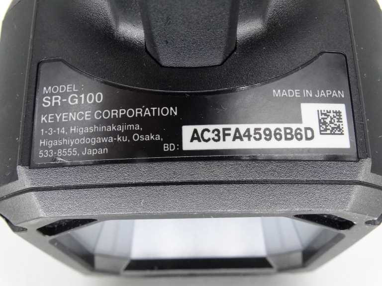 Keyence Corp SR-G100 Barcode Scanner