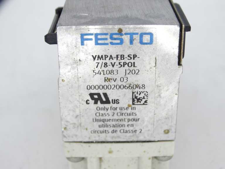 Festo VMPA-FB-SP-7/8-V-5POL Manifold