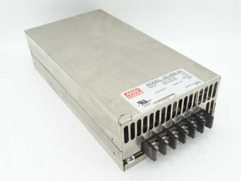 Mean Well SE-600-24 Power Supply