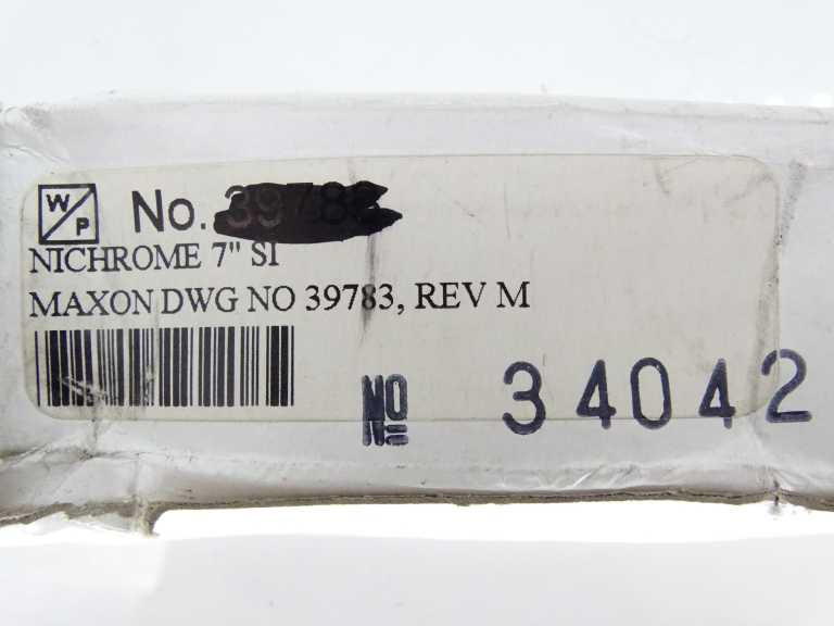 Honeywell 34042 Operating Mechanism