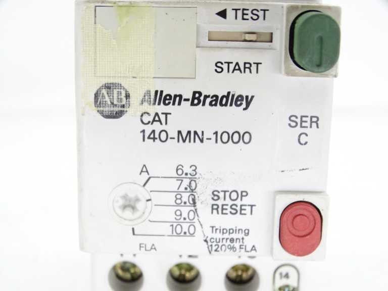 Allen Bradley 140-MN-1000 Series C Motor Starter