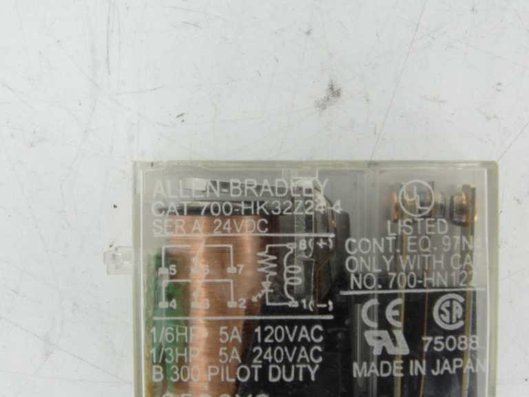 Allen Bradley 700-HK32Z24-4 Series A Relay