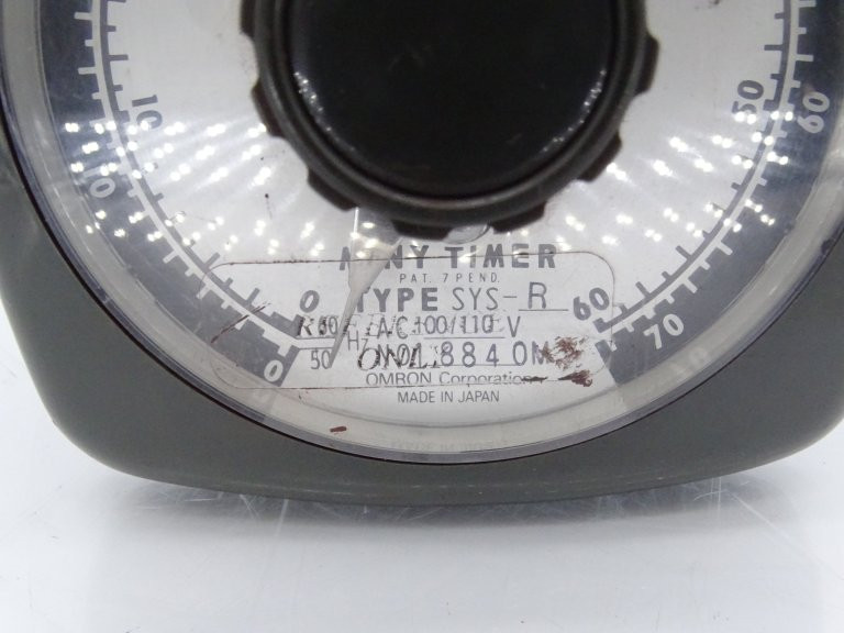 Omron SYS-R Timer
