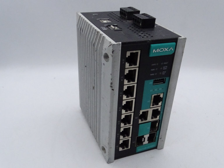 The Moxa Group EDS-510E-3GTXSFP Switch