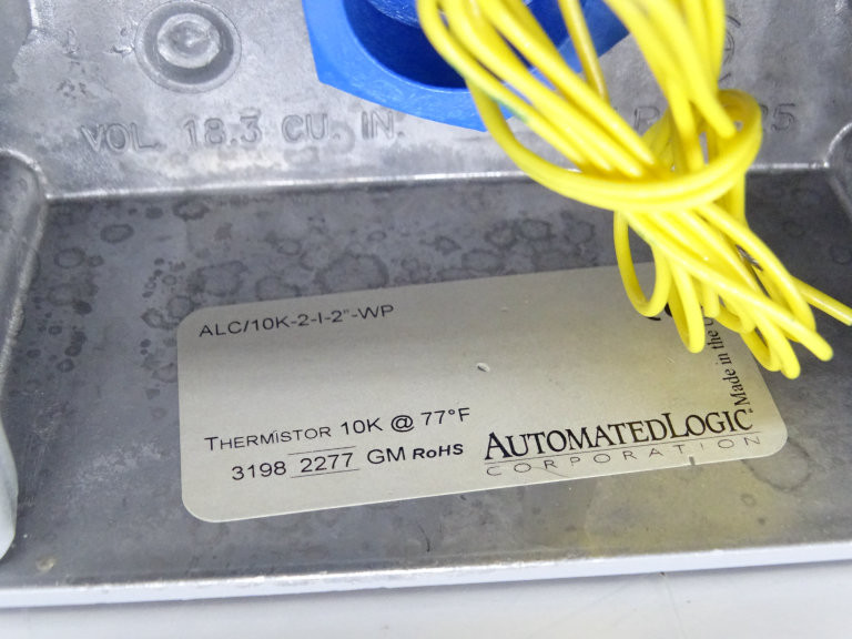 Automated Logic ALC/10K-2-1-2-WP Thermistor