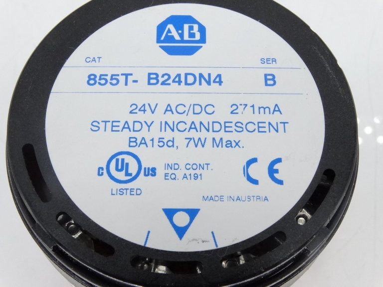 Allen Bradley 855T--B24DN4 Series B Indicator Light