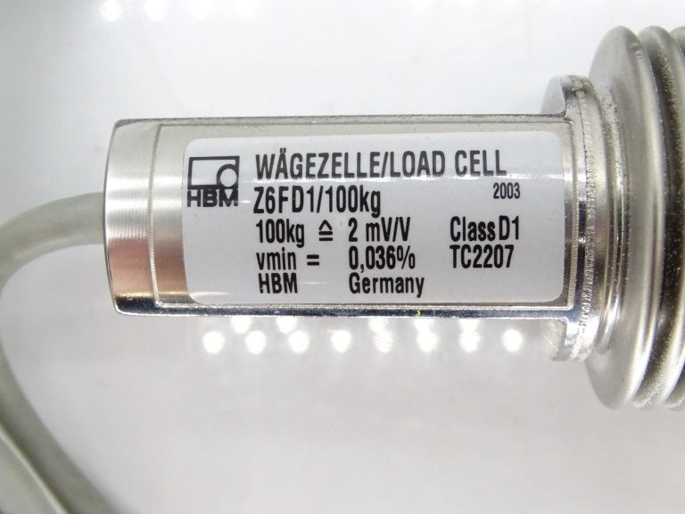 Hbm Inc. 1-Z6FD1-100-1 Load Cell