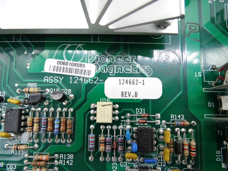 Pioneer Magnetics 124662-1 Circuit Board