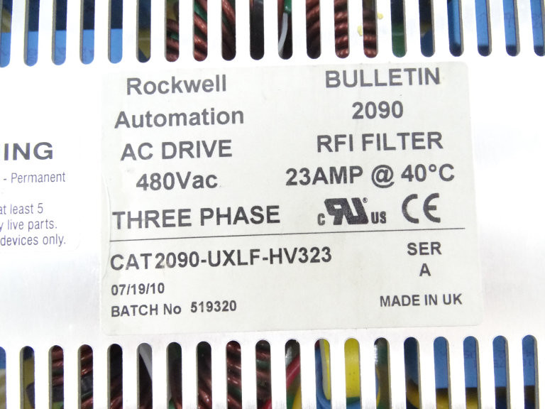 Allen Bradley 2090-UXLF-HV323 Series A Filter