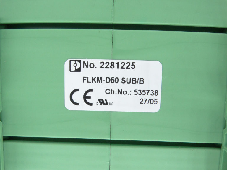 Phoenix Contact FLKM-D50 SUB/B PLC Module