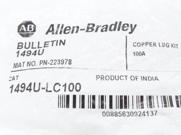 Allen Bradley 1494U-LC100 Series A Hardware Kit