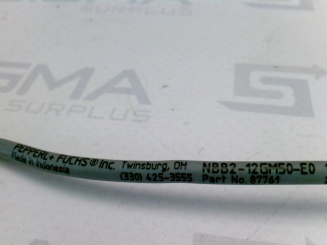 Pepperl And Fuchs Nbb2 12gm50 E0 Sensor