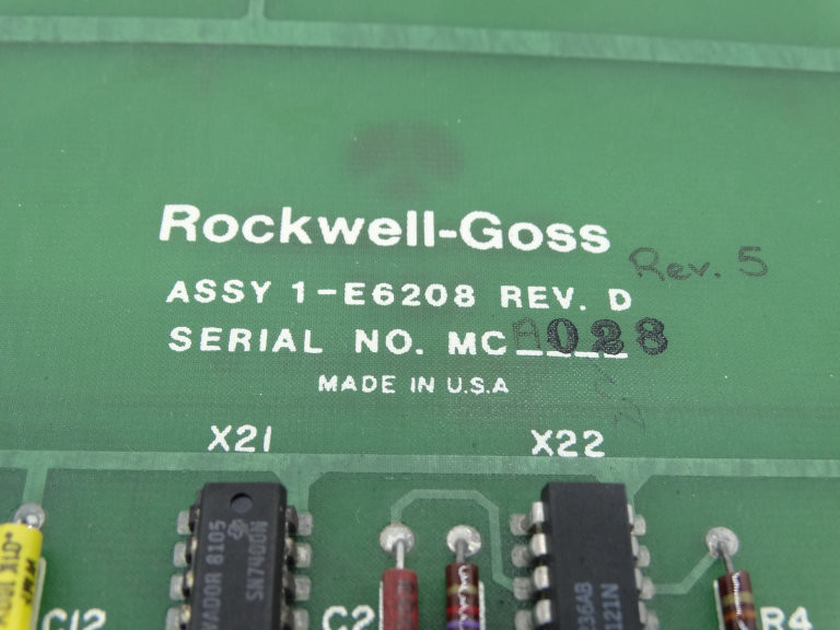 Rockwell Automation 1-E6208 Circuit Board