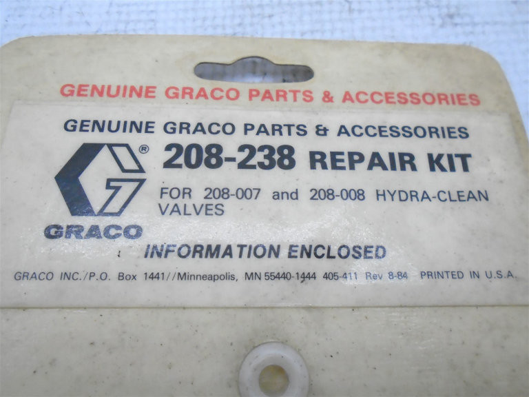 Graco 208-238 Spare Parts Kit