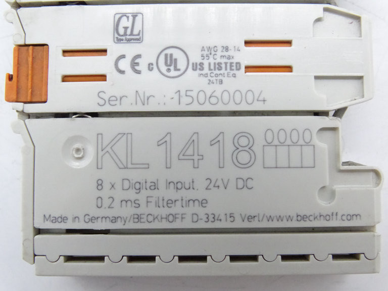 Beckhoff KL1418 PLC Module