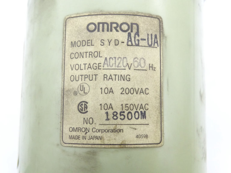 Omron SYD-AG-UA Timer