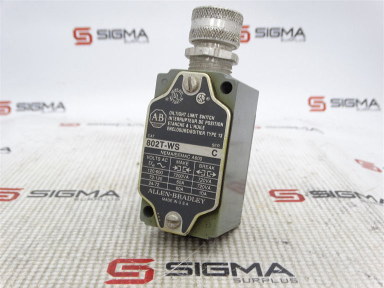 Allen Bradley 802T-WS Series C Switch