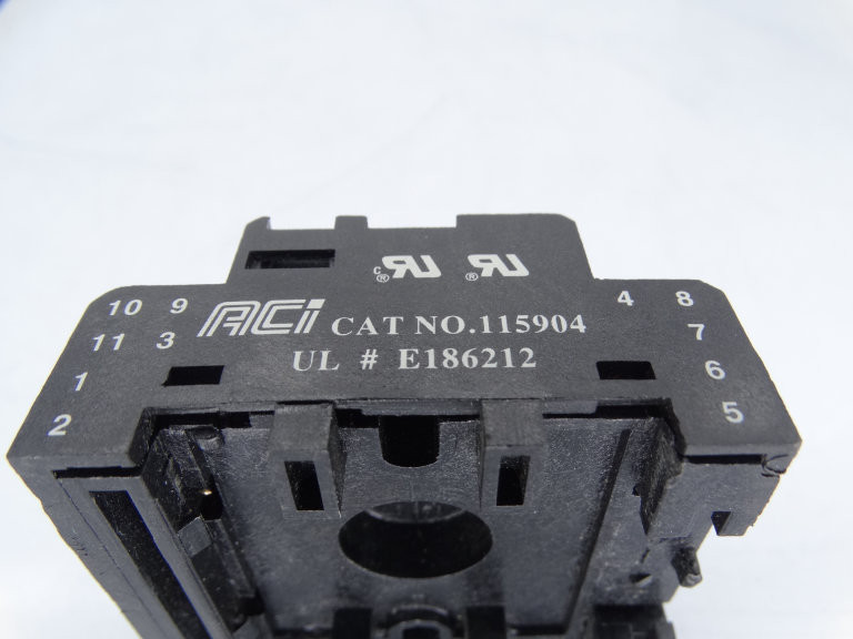Aci Advance Controls Inc 115904 Relay Socket