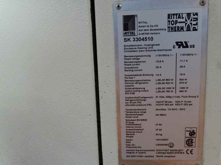 Rittal SK 3304510 Cooling Unit