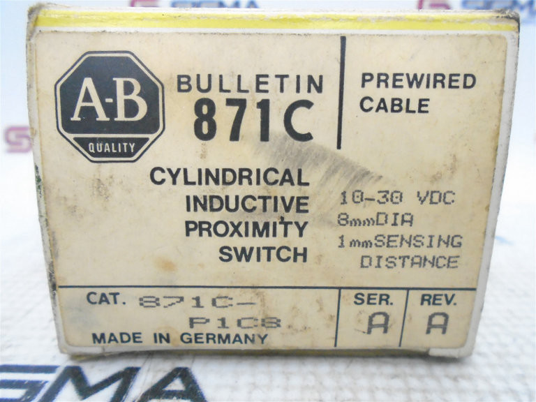 Allen Bradley 871C-P1C8 Series A Sensor
