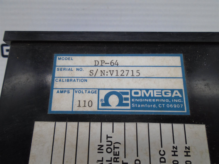 Omega Engineering DP64 Display