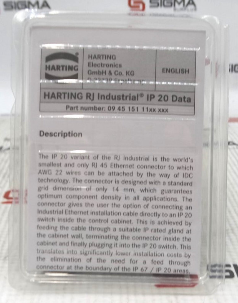 Harting 09 45 151 1100 Plug