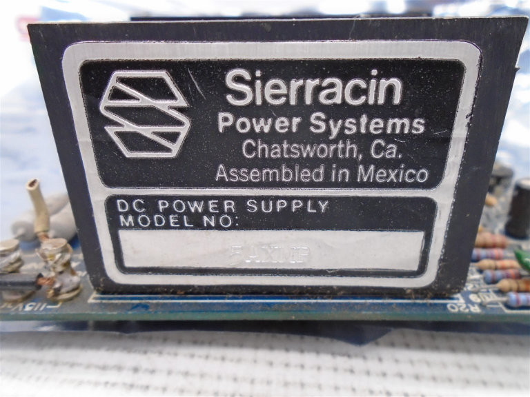Sierracin Power Systems 5AXMPA Power Supply