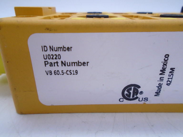 Turck VB 60.5-CS19 Power Distribution Block