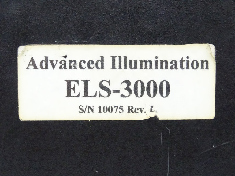 Advanced Illumination ELS-3000 Control Panel