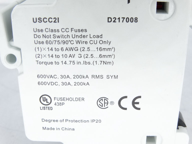 Schneider Electric USCC2I Fuse Holder