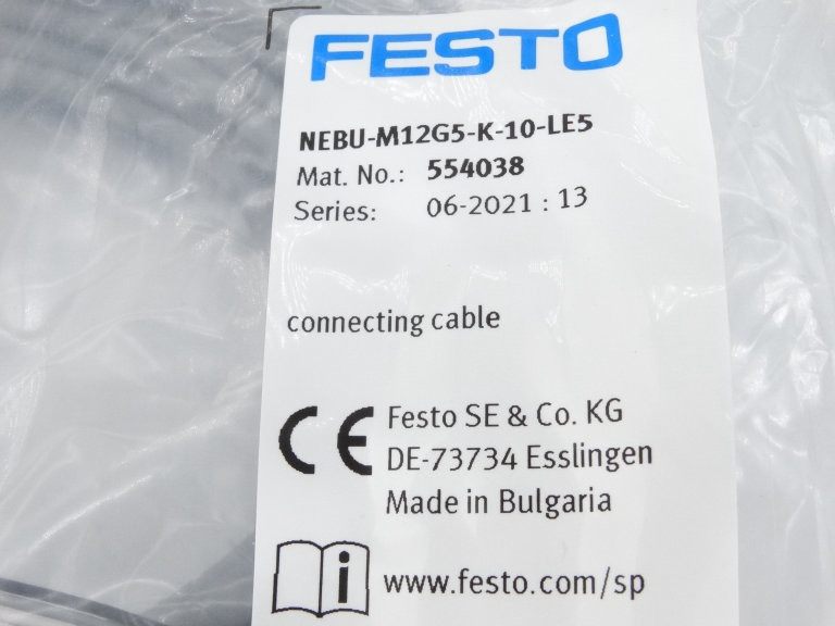 Festo NEBU-M12G5-K-10-LE5 Cable