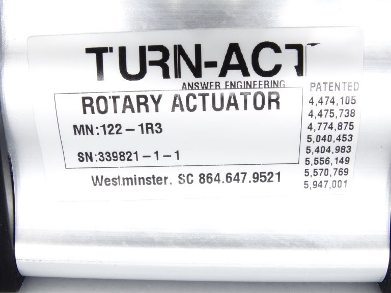 Turn-Act 122-1R3 Actuator