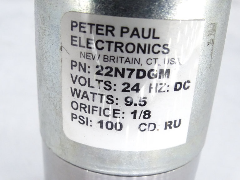 Peter Paul Electronics 22N7DGM-24DC Valve