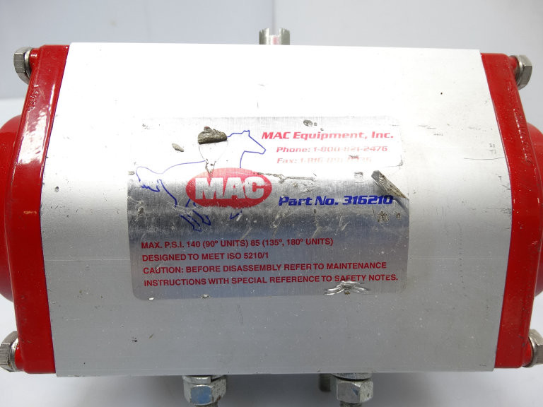 Mac Equipment 316210 Actuator