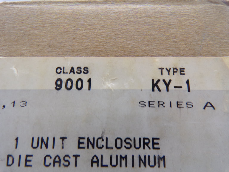 Schneider Electric 9001KY1 Enclosure