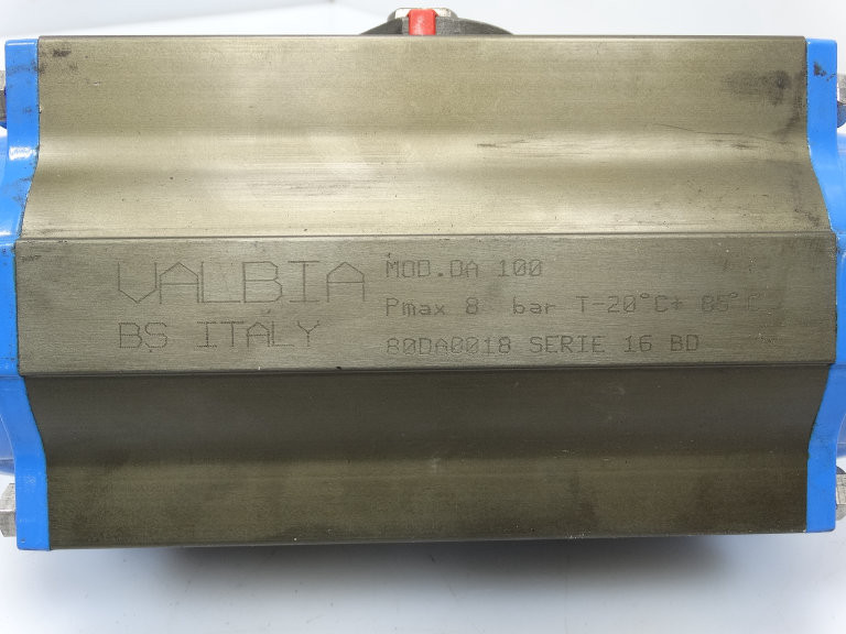 Abz Valves & Controls DA100 WITH MV521 Pneumatic Accessory