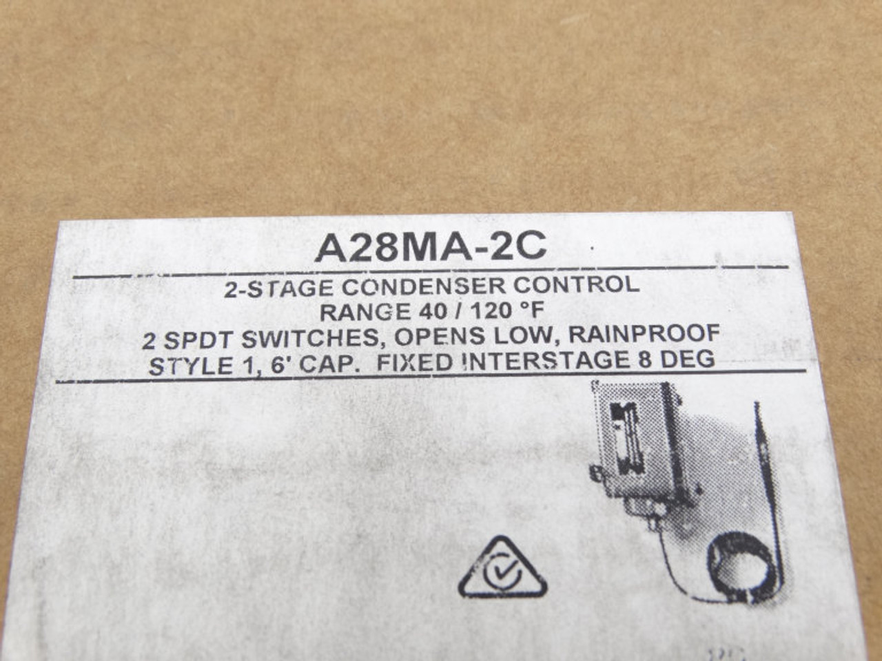 Johnson Controls A28MA-2C Temperature Controller