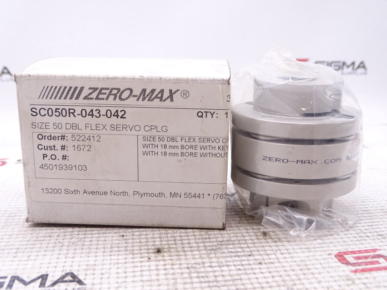Zero Max Inc SC050R Coupling