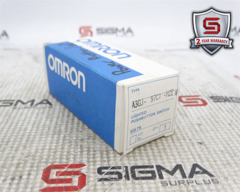 Omron A3GJ-97C1-H2EW Pushbutton