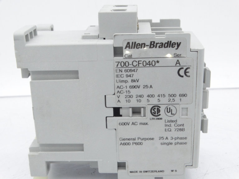 Allen Bradley 700-CF040A Series A Relay