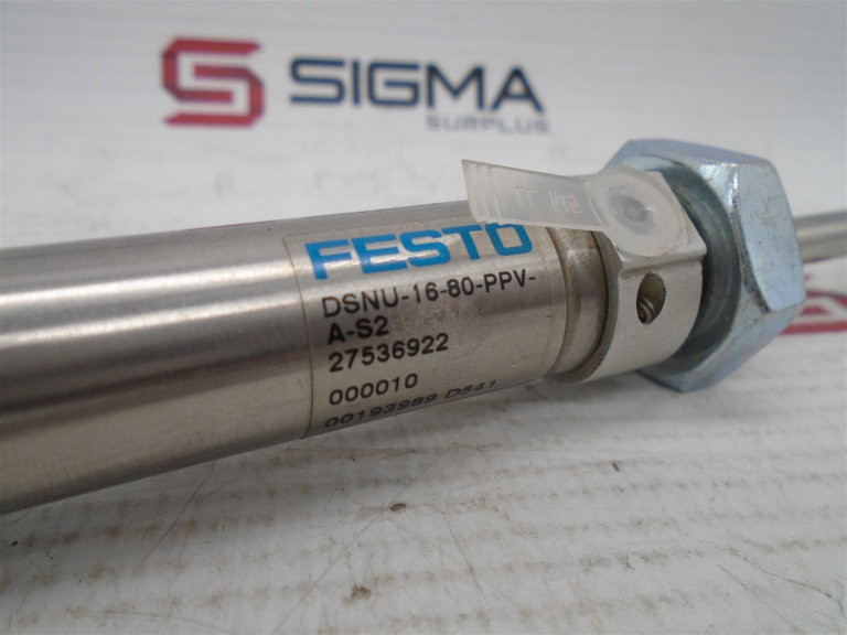Festo DSNU-16-80-PPV-A-S2 Pneumatic Cylinder
