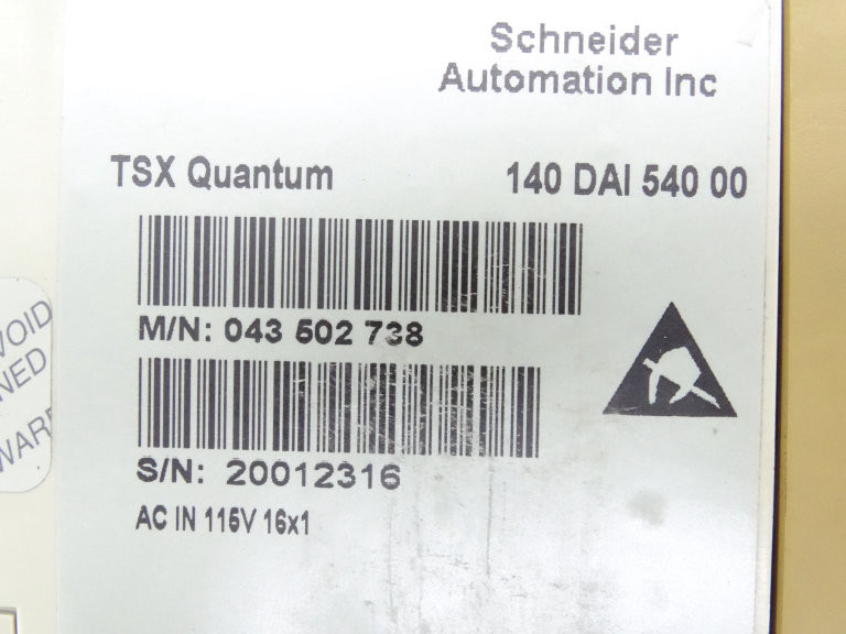Schneider Electric 140-DAI-540-00 PLC Module