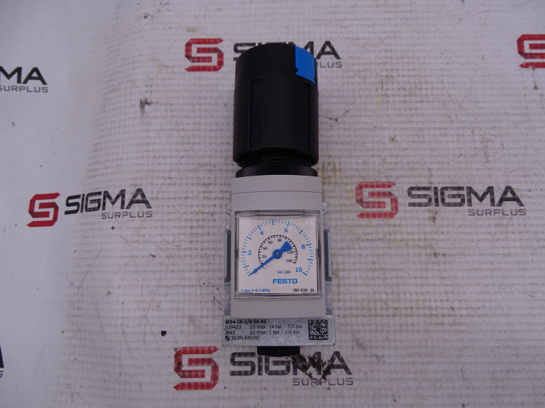 Festo MS4-LR-1/8-D6-AS Air Pressure Regulator