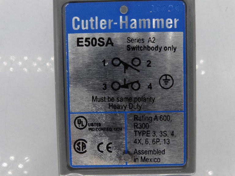 Cutler-Hammer E50SA Switch