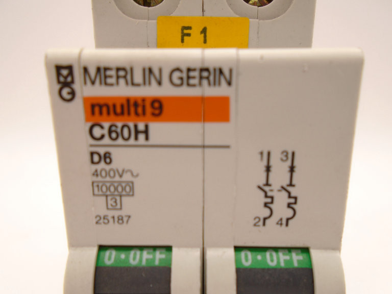 Merlin Gerin C60H-D6 Circuit Breaker