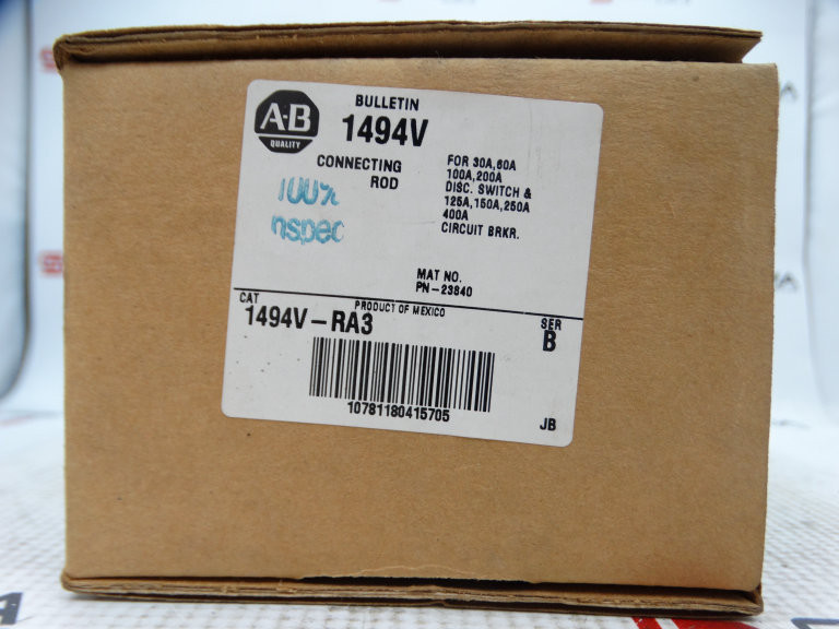 Allen Bradley 1494V-RA3 Series B Hardware Kit