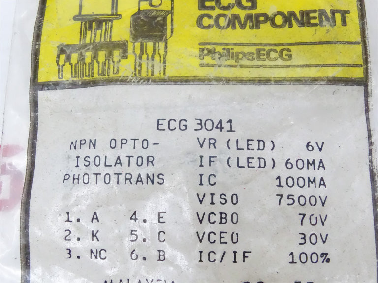 Philips ECG-3041 Transistor