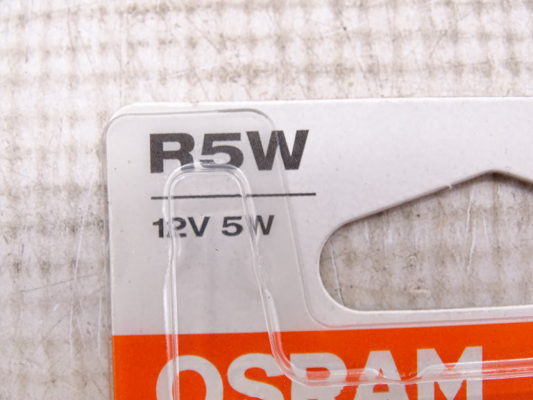 Osram R5W Light Fixture